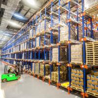 China Q345 Industrial Storage Rack Metal Shelving System 5000KGS Capacity for sale