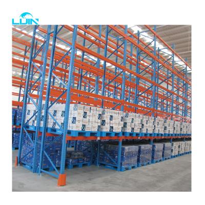 China 4000Kg / Level Industrial Storage Rack Double Deep Heavy Duty Pallet Shelving for sale