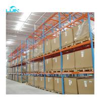 China Anti - Rust Industrial Storage Rack Heavy Duty Storage System Single Deep Wide Aisle Selective Pallet Rack for sale