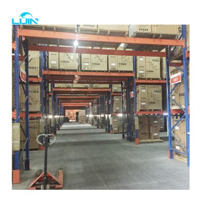 China ISO 9001 Warehouse Racking System Pallet Storage Custom Beam Heavy Duty Racking for sale