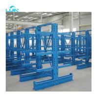 China Double Side Arm Warehouse Steel Shelving Industrial Cantilever Racks for sale