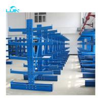 China Pvc Pipe Cantilever Storage Racks 1500mm Depth Warehouse Storage Shelving for sale