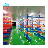China 500Kg Cantilever Storage Racks Heavy Duty Steel Industrial Tube Hanging for sale