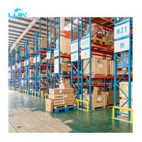China Steel Logistics Transportation Warehouse Pallet Rack Systems 6000mm Height for sale