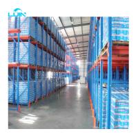 China 500kg / Level Drive In Pallet Rack Customized Cold Storage Warehouse System Equipment for sale