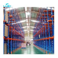 China 1.5mm Depth Drive In Pallet Rack H Ceiling Storage Garage Overhead for sale