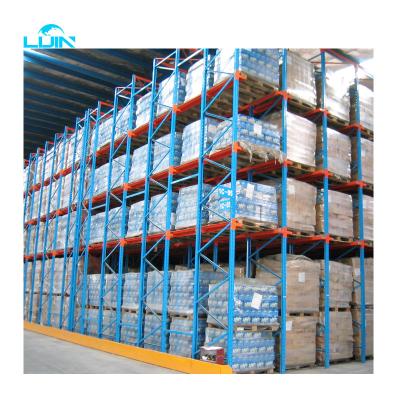 China Metal Shelf Pallet Storage Drive In Rack System Powder Coating for sale