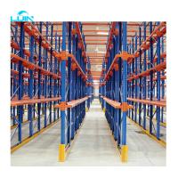 China 2.5mm Depth Industrial Storage Racking Customized Drive In Pallet Racking System for sale