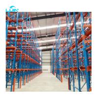 China Customized Welded Steel Drive In Pallet Rack Dividers workshop for sale