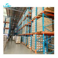 China Storage 4000kg / Level Racking System Drive In Rack Out Storage Style Estanterias Metalicas Shelves For Warehouse for sale