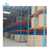 China Storage 4000kg / Level Racking System Drive In Rack Out Storage Style Estanterias Metalicas Shelves For Warehouse for sale