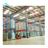 China Warehouse Heavy Duty Steel Racking Selective Pallet Mezzanine Flooring Racking Systems for sale