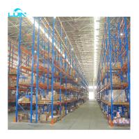 China High Bay Heavy Duty Storage Racks Long Span Shelving Customize Color for sale