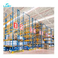 China Flexiable Industrial Storage Shelves Metal Steel Beam Commercial Storage Pallet Rack for sale
