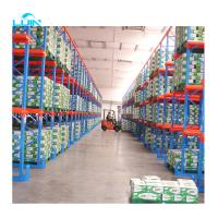 China Flexiable Industrial Storage Shelves Metal Steel Beam Commercial Storage Pallet Rack for sale