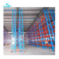 China Flexiable Industrial Storage Shelves Metal Steel Beam Commercial Storage Pallet Rack for sale