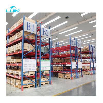 China 4000kgs Capacity Heavy Duty Storage Racks Industrial Pallet Shelf System for sale