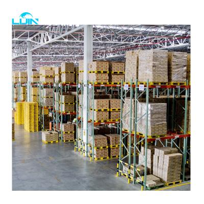 China Industrial Steel Long Span Shelf For Workshop Metal Storage Racks for sale