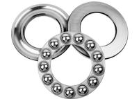 China 51103 Flat Thrust Bearing 17x30x9 Single Direction Thrust Ball Bearing For Cranes / Medical Equipment for sale