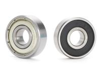 China Wear Resistant Industrial Ball Bearings 15x42x13 6302-2RS Bearing With Rubber Seals for sale