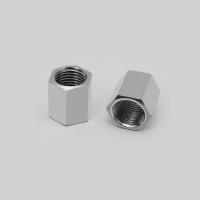 China GB52 Zinc Plating Threaded Connector Nut Hexagonal Joint Nuts For Connection / Fixation for sale