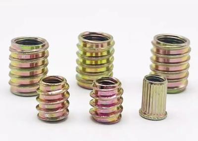 China Internal / External Threaded Connector Nut Through Hole Hex Socket for sale