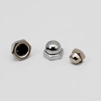 China DIN 985 Steel Cap Nuts Hex Base Dome Top Bolts For Protection Aesthetics for sale