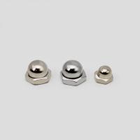 China DIN 985 Steel Cap Nuts Hex Base Dome Top Bolts For Protection Aesthetics for sale
