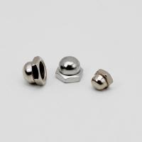 China DIN 985 Steel Cap Nuts Hex Base Dome Top Bolts For Protection Aesthetics for sale