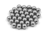 China 55mm Threaded Steel Balls Robust Solid Carbon Steel Ball Customizable for sale