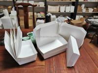 China Efficiently Produce Hexagonal Hamburger Boxes with Fully Automatic Paper Box Machine for sale