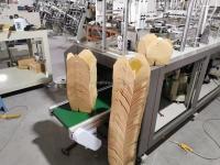 China XUANHAI ZF-800 Manual Paper Burger Box Making Machine for Kraft Tube Gluing Sealing for sale