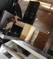 China Semi-Automatic Beer Label Paper Sheet Die Cutting Machine with Fast Label Cutting Speed for sale