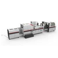 China Max. 220bags/min Production Speed Square Bottom Paper Bag Making Machine with Printing for sale