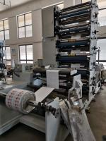 China 4 Colors Flexo Printing and Die Cutting Machine Advanced Technology for Paper Cup Fans for sale