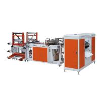 China 720 AR Automatic High Speed Disposable Rubbish Double Lines Roll Plastic Garbage Bag Making Machine with auto exchange device for sale