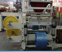 China 720 AR Automatic High Speed Disposable Rubbish Double Lines Roll Plastic Garbage Bag Making Machine with auto exchange device for sale