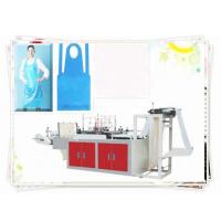 China Computerized Plastic Pe Apron Making Machine for 1200mm Bag Length at Competitive for sale
