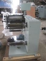 China Full Automatic FQ-320 Narrrow Web Sticker Label Paper Slitting Machine Slitter Rewinder for sale