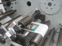 China High Speed IR UV Self Adhesive Sticker Label Flexo Printing Machine for Bill Printer for sale