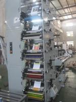 China High Speed IR UV Self Adhesive Sticker Label Flexo Printing Machine for Bill Printer for sale