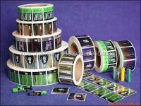 China Multicolor ZBS-G IR UV Adhesive Sticker Label Three Die Cutting Machine with Computer for sale