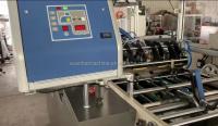 China burger paper box making machine for hot melt glue for sale