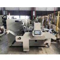 China Invance PLC 350 Type High Speed Automatic Intermittent Paper Label Die Cutting Machine for sale