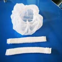 China Surgeon Disposable Non Woven Bouffant Cap Making Machine with Elastic Band High Speed for sale