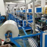 China High Speed Non-Woven Bouffant Clip Strip Cap Making Machine for Food Shop Spare Parts for sale