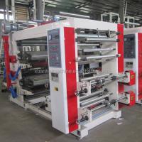 China Video Outgoing-Inspection Six Colors Flexo Printing Machine 4200*1660*2950mm Dimensions for sale