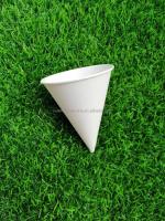China 6oz Disposable Paper Cup for Shaved Ice and Drinking Water Made of Synthetic Paper for sale
