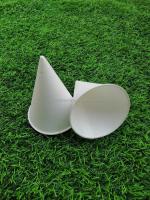 China 6oz Disposable Paper Cup for Shaved Ice and Drinking Water Made of Synthetic Paper for sale
