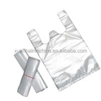China Plastic t-shirt Packing Shopping Garbage Roll Bag Making Machine price for sale